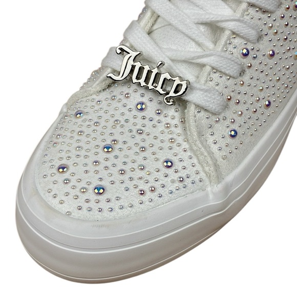 Juicy Couture | Shoes | Juicy Couture Alanis Pearl Studded White ...